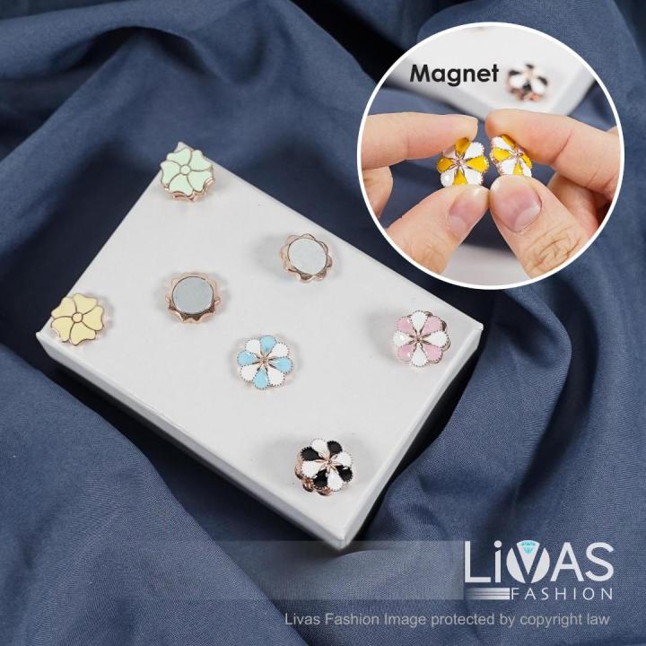 Magnet Brooch Magnet Kerongsang Magnet Pin Baju Kerongsang Tudung ...
