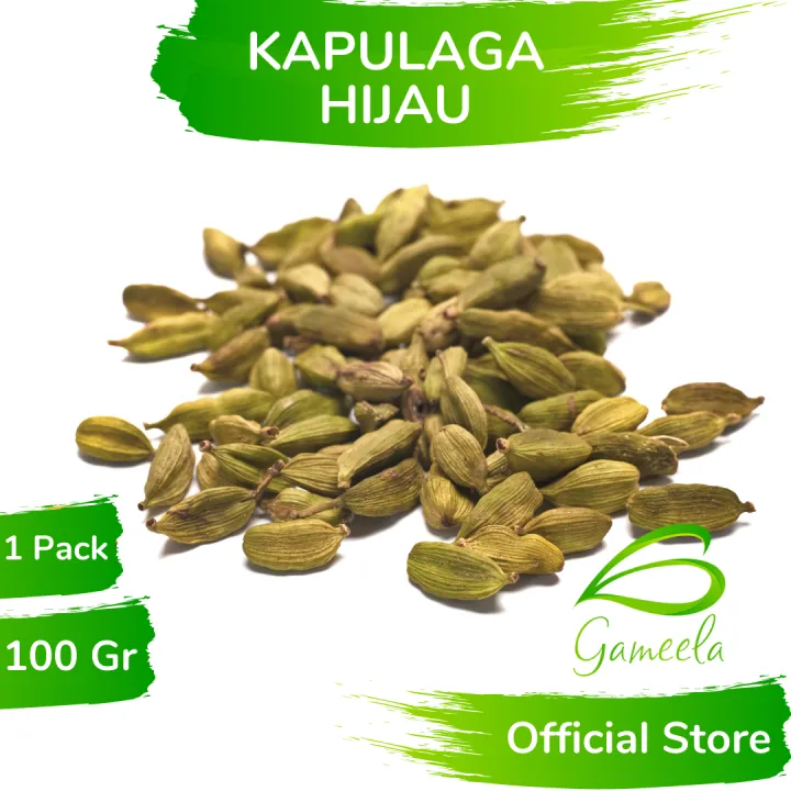 Gameela Kapulaga Hijau 100 Gr Green Cardamom Cardamon Kapol Hindi India ...