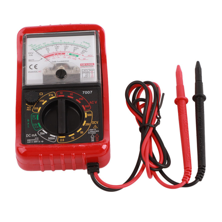 electrical courses teaching Analog Multimeter measure DC current and battery for measure AC ...
