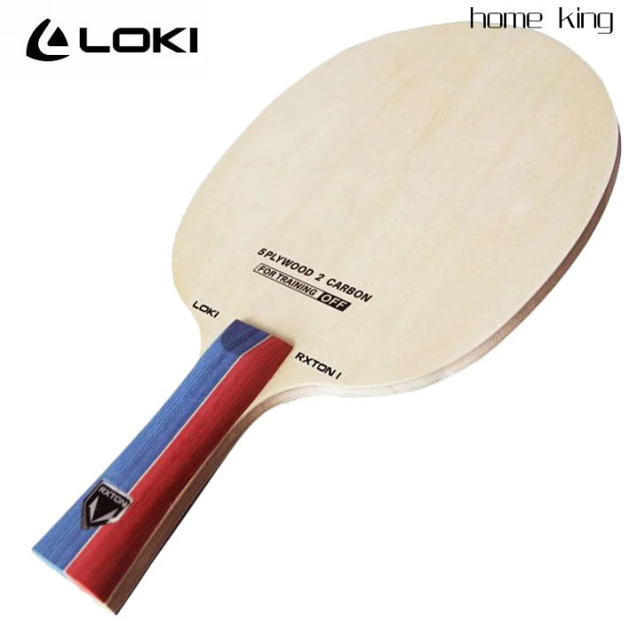 Home King RXTON 1 Table Tennis Blade 5 Wood 2 Carbon Ping Pong Blade ...