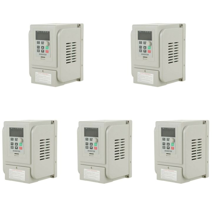 5X 2.2KW 3HP 220V Variable Frequency Drive Inverter CNC VFD VSD Single to 3 Phase | Lazada.co.th