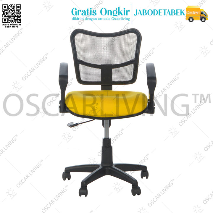Subaru Hibiki D Kursi Kantor / Office Chair Yellow [Khusus Jabodetabek ...