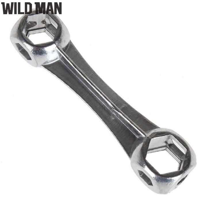 (Ready) 10 In 1 Mini จักรยานเครื่องมือซ่อมแซมรูปกระดูกสุนัขประแจหกเหลี่ยม Hole Spanner | Lazada ...