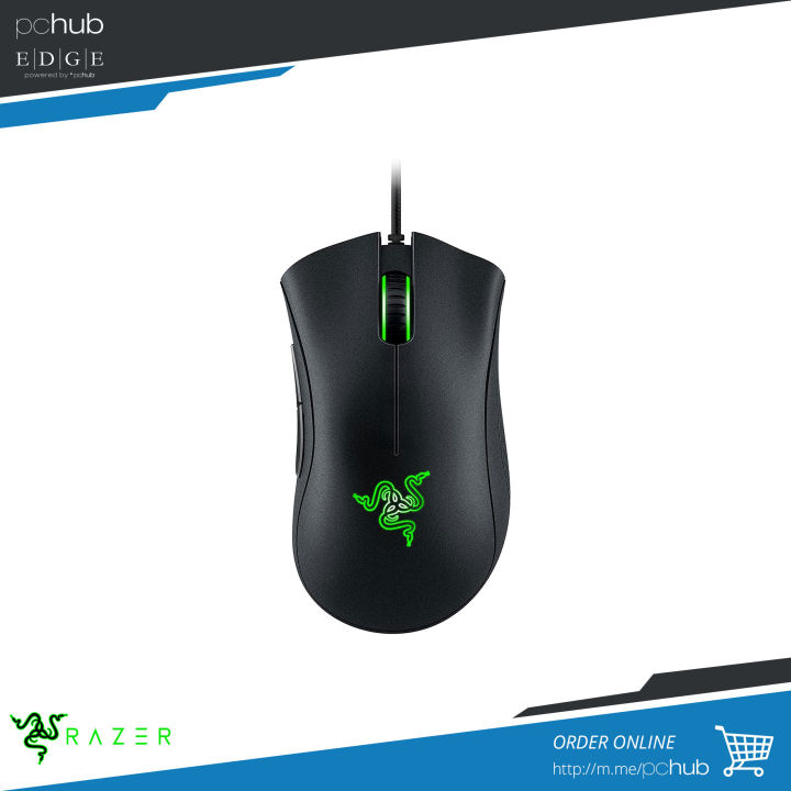 Razer DeathAdder Essential, black, gaming mouse, 6400dpi, pn: RZ01 ...