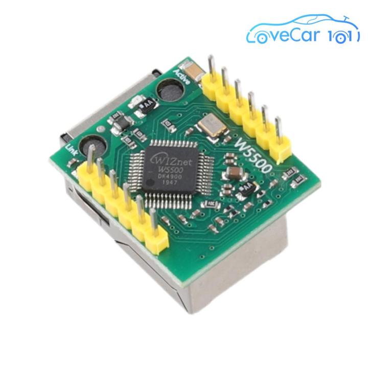 SPI To LAN/ Ethernet Converter W5500 USR-ES1 Ethernet Network Module 3.3V TCP/IP Microcontroller ...