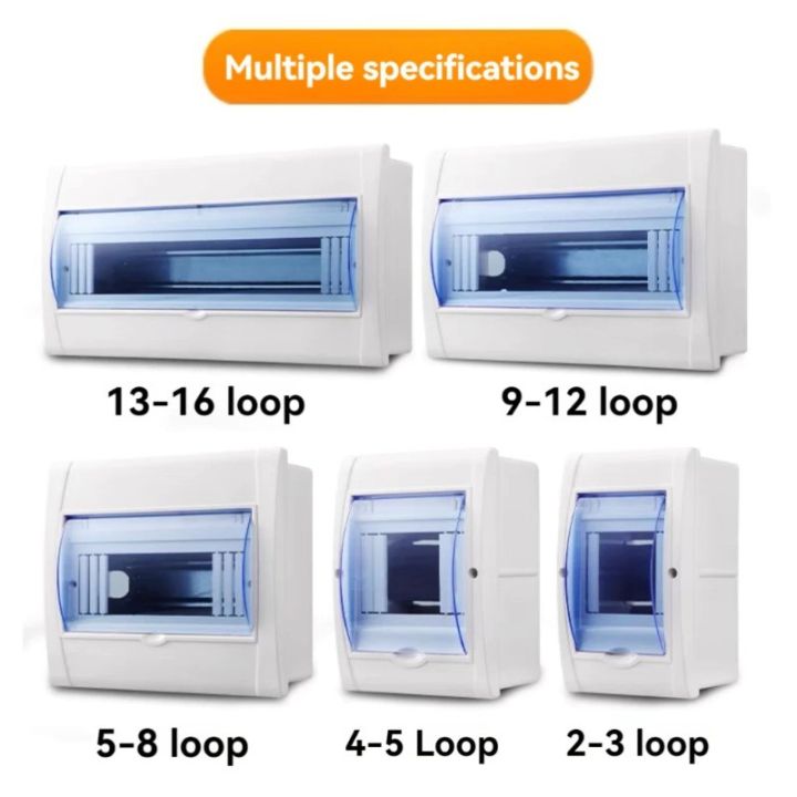 2-16 Ways Electric Box Cover Breaker Enclosure Distribution Box Strong ...
