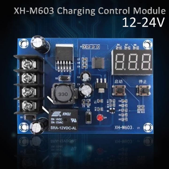 Battery Charging Control Module for 12-24V Storage Battery XH-M603 ...