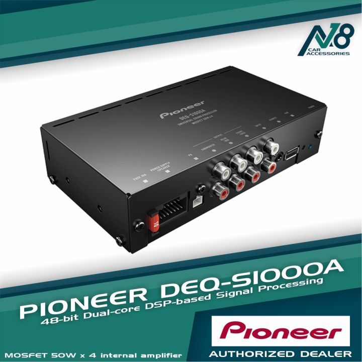 Pioneer DEQ-S1000A DSP Smartphone controlled via the Pioneer Sound Tune app Genuine | Lazada PH