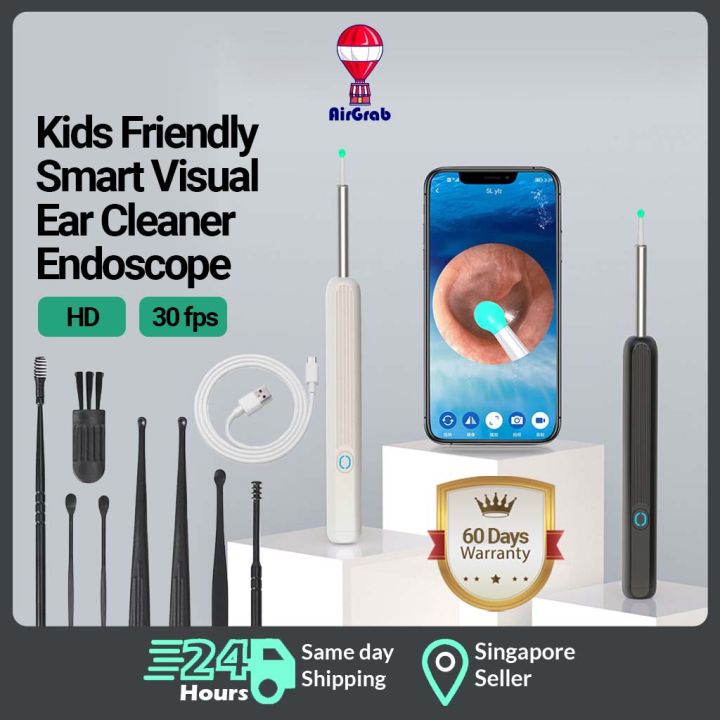 Smart Visual Ear Cleaner Ear Wax Remover Ear Clean Endoscope Ear Pick ...