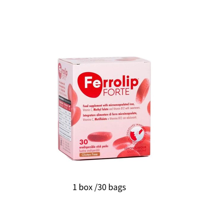 Buy 2 Get 1 Free】Ferrolip FORTE iron supplement complex vitamin ...