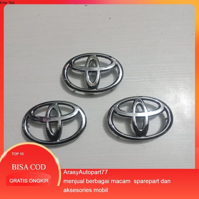 logo stir toyota mobil alpard inova fortuner. original harga satuan ...