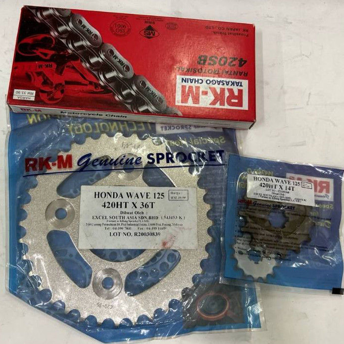 HONDA WAVE W125 W.DASH RKM OE CHAIN KIT | Lazada
