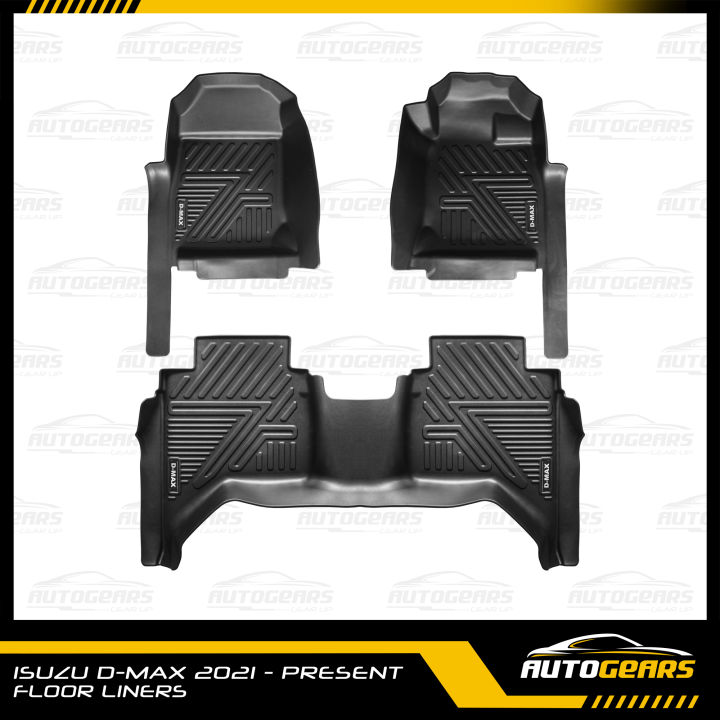 Isuzu Dmax D-max (2021 - 2024) Floor Liners | Lazada PH