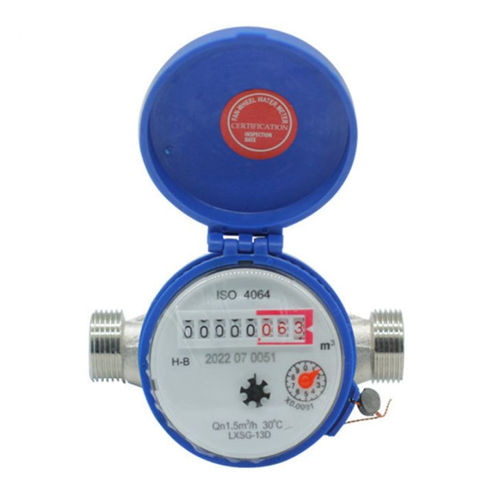 【MAO】-Smart Water Meter Mechanical Rotary Pointer Counter Flow Water ...
