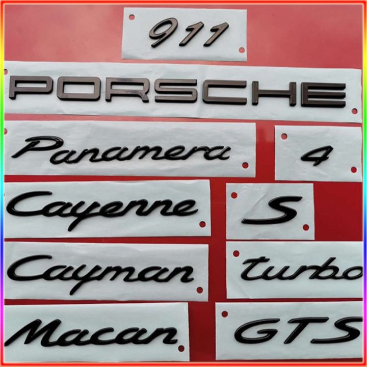 NEW Porsche S GTS parameira turbo OEM Emblem Logo sticker 99 99 ...