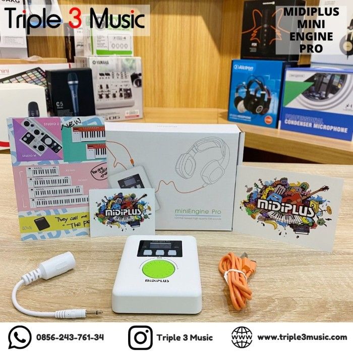 Midiplus Mini Engine Miniengine Pro Ubah Midi Controller Jadi Keyboard Lazada Indonesia