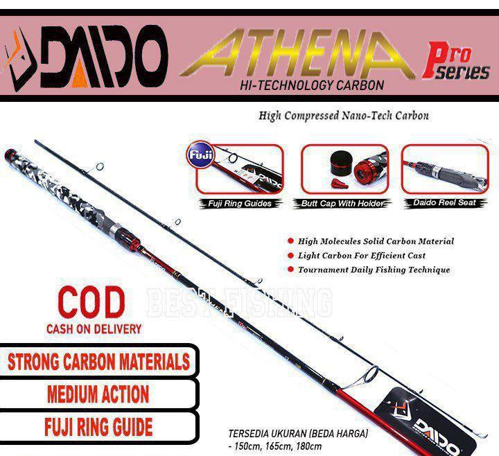 Joran Solid full Fuji Athena Pro Series | Lazada Indonesia