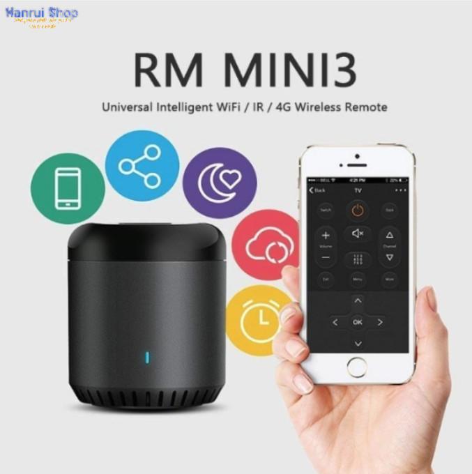 [HCM] - Bộ điều khiển thiết bị điện gia đình thông minh BroadLink RM Mini3 | Lazada.vn