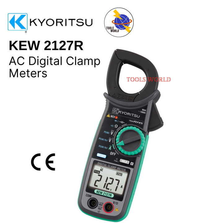 Kyoritsu KEW 2127R True RMS AC Digital Clamp Meter ~Original ~ 1 Year Warranty | Lazada