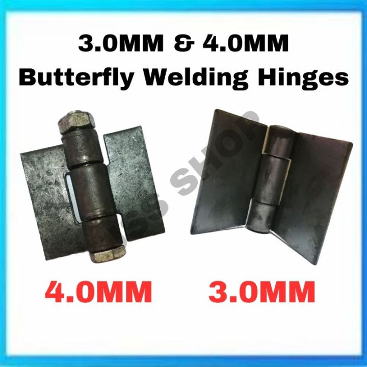 [READY STOCK] - 3.0MM/4.0MM Welding Hinges/Butterfly Welding Hinges ...