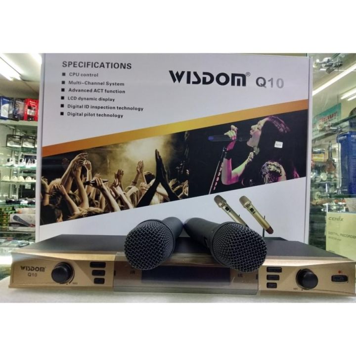 MIC WISDOM Q10 - WIRELESS | Lazada Indonesia