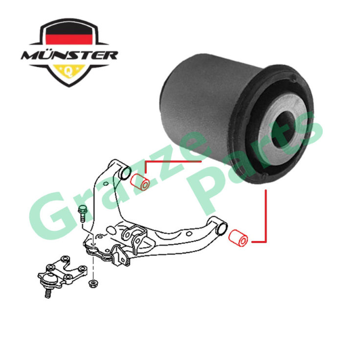 (1pc) Münster Front Lower Control Arm Bush 8-97947-087-1 / 8-97364-176 ...