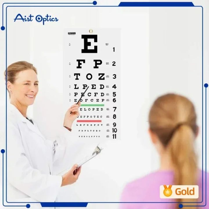 Snellen Eye Chart, Eye Charts for Eye Exams 20 Feet 22ￗ11 Inches, Low ...