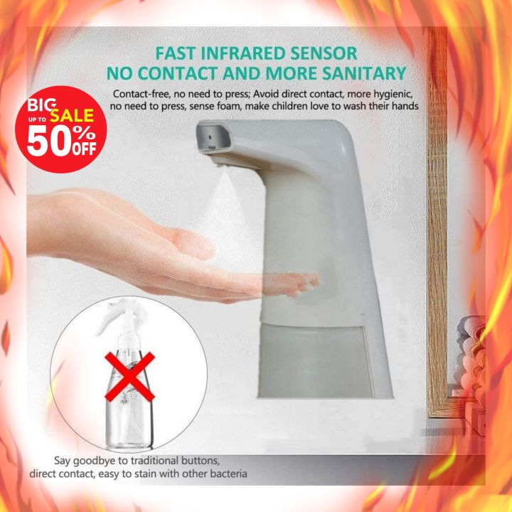 300 ML Automatic Alcohol Spray Dispenser, Touchless Hand Sanitizer ...