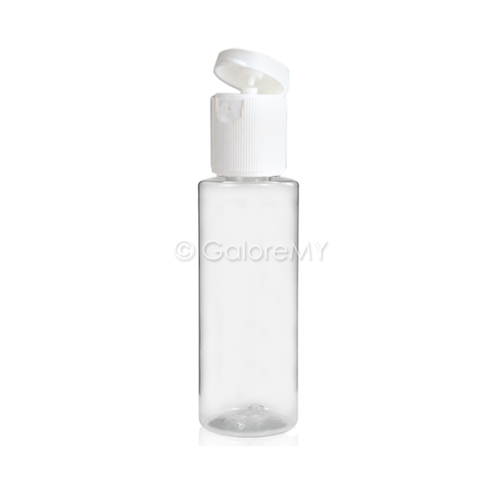100ml Empty Bottle Flip Cap Plastic Bottle Cosmetic Skincare Repack ...