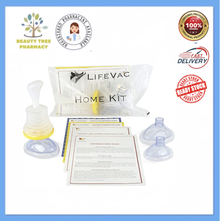 LifeVac - Choking Rescue Device Home Kit for Adult and Children First ...