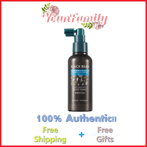 [Nature Republic] Black Bean Anti Hair Loss Root Tonic 120ml | Lazada