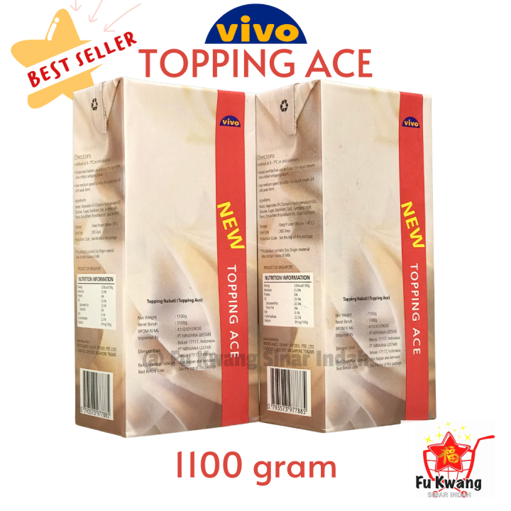 Vivo Topping Ace / Whipping Cream Non Dairy / Topping Nabati | Lazada ...