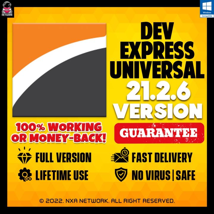 DevExpress Universal 22.2 | Guide Provided | Lifetime Full Version ...