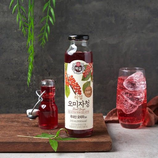 กินตามซีรีย์ 🔸 CJ오미자청 น้ำเชื่อมเบอรี่(โอมิจา)สกัดเข้มข้น CJ Real Omija Cheong 310ml. _ | Lazada ...