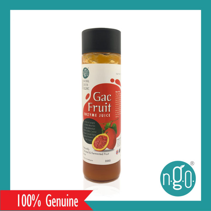 NGO Gac Fruit Enzyme Juice (350g/bottle) | Lazada
