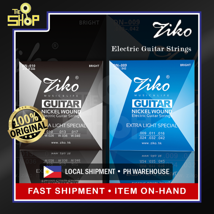 Ziko DN-Series Electric Guitar Strings (100% Original/Authentic ...