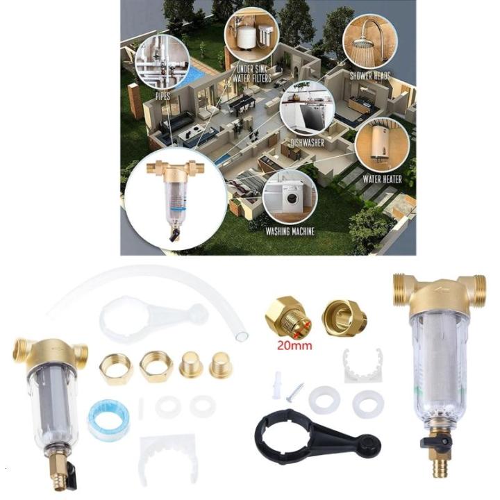 Reusable Spin Down Tap Water Pre-Filter Sediment for Well Water Hose ...