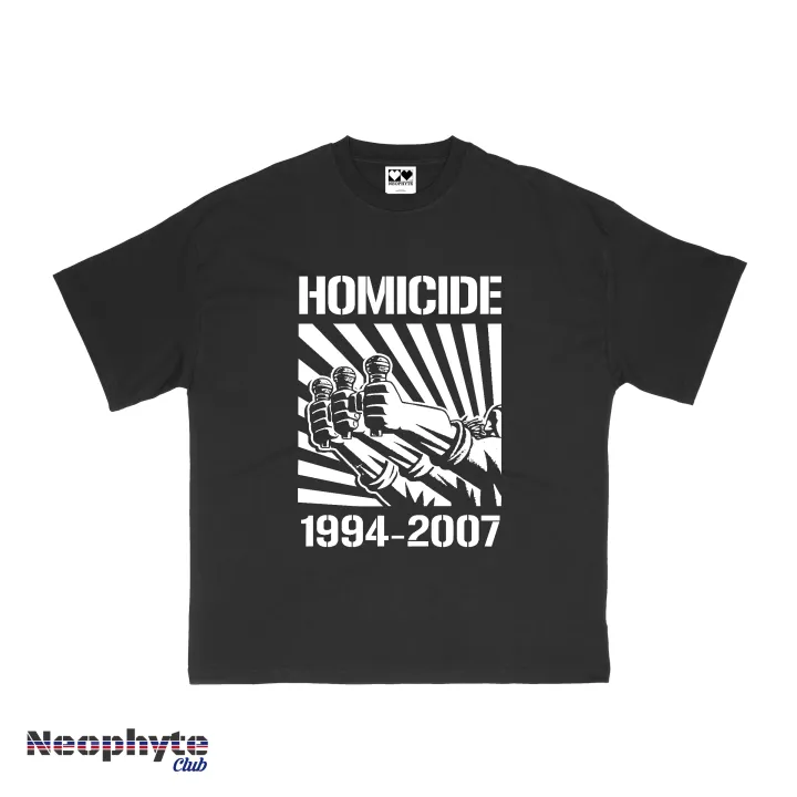 T-shirt HOMICIDE Kaos Pria Kaos distro Kaos Band Kaos Band Metal ...