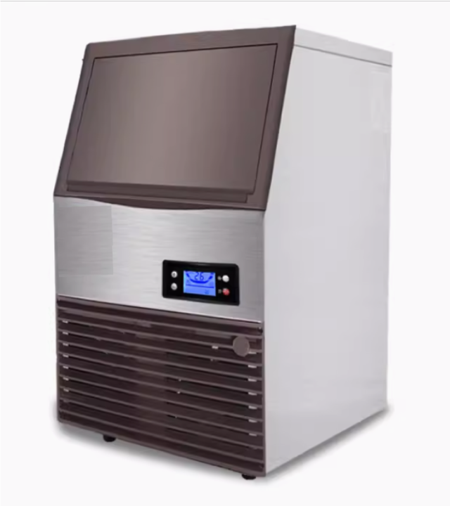 Commercial Automatic Ice Maker Ice Machine 100kg for Milk Tea Shop ...