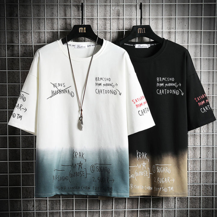 Freedom Boy เส อย ดคอกลมแขนส น ผ ชาย Men Short Sleeve T Shirt ร น
