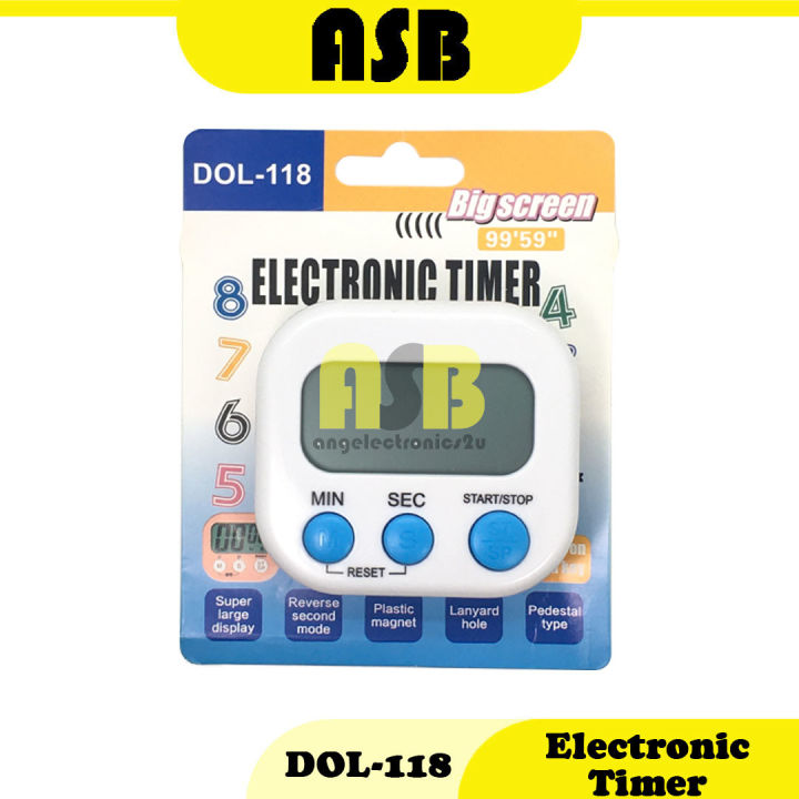 Electronic Timer ( DOL-118 ) ( 572001039 ) | Lazada