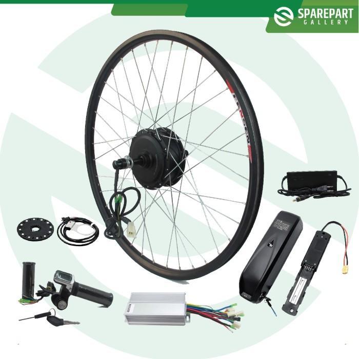 Ebike Kit Dinamo motor bldc 48v500w sepeda listrik jeruji 36hole ...