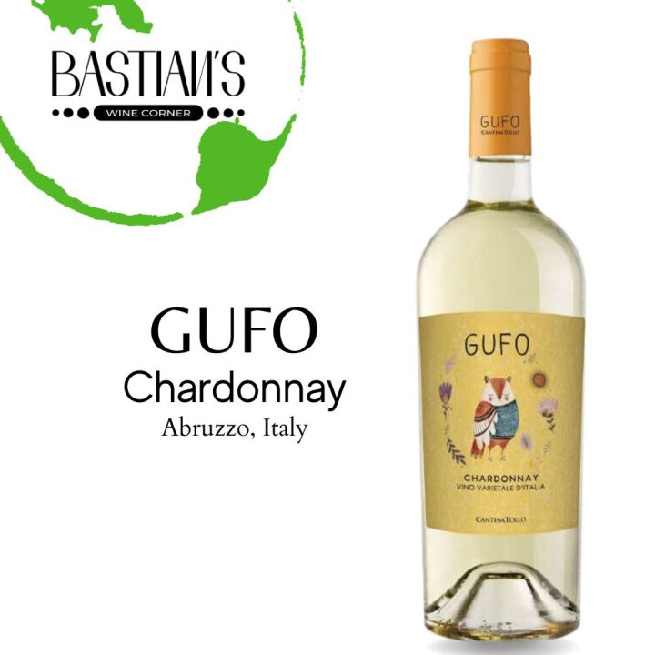 Cantina Tollo Gufo Chardonnay Italian White Wine 750ml | Lazada PH