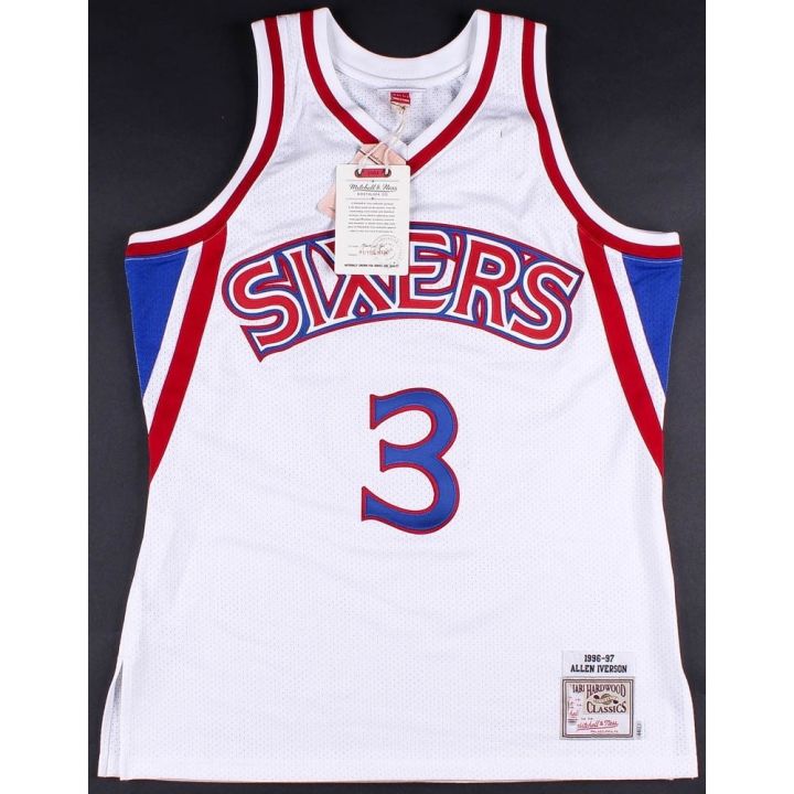 KOR Sixers 3 Allen Iverson Old School Basketball Jersey | Lazada Singapore