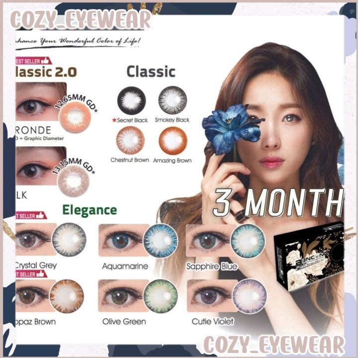 Blincon Classic Elegance Classic 2.0 Color 3 Months Disposable Lens ...