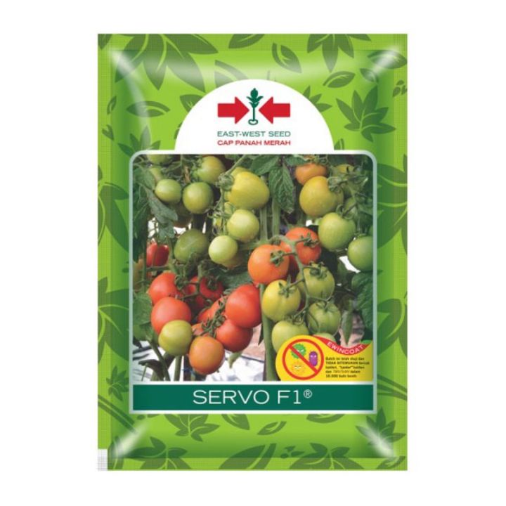 CAP PANAH MERAH - 150 BUTIR BENIH TOMAT SERVO F1 | Lazada Indonesia