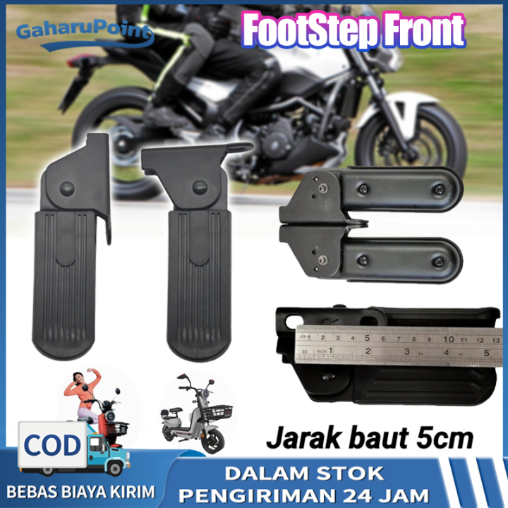 FootStep Front / Foot Step Depan Lipat /Pijakan Kaki Depan Universal ...