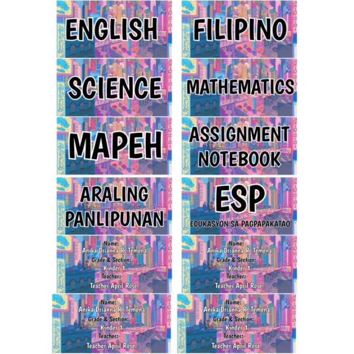 Subject Label Sticker | Lazada PH