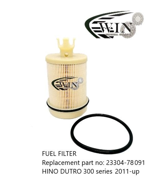 FUEL FILTER Replacement part no. 23304-78091 HINO DUTRO 2011-UP 300 ...