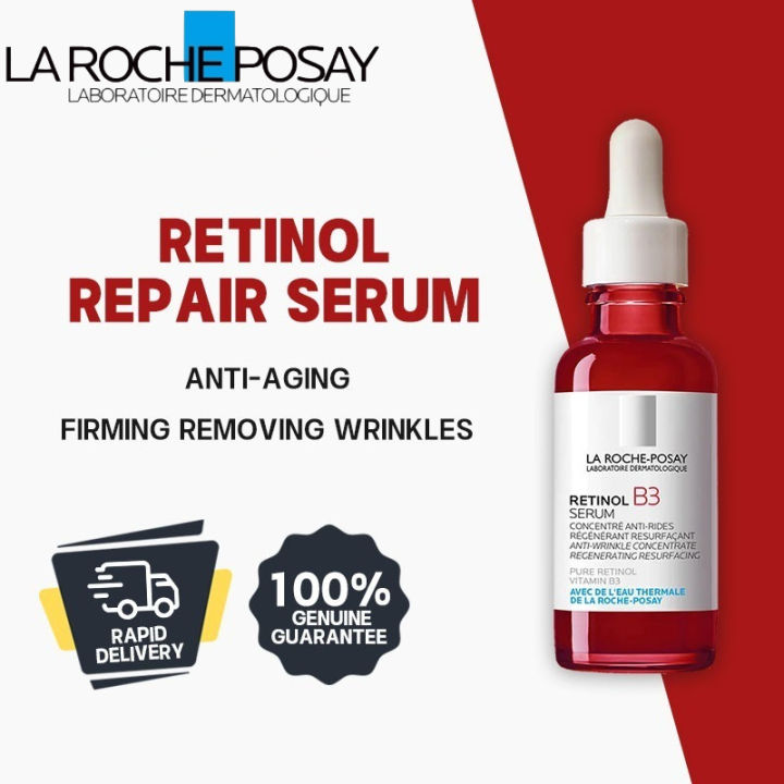 La Roche-Posay Pure Retinol B3 Anti Wrinkle Anti Aging Face Serum ...